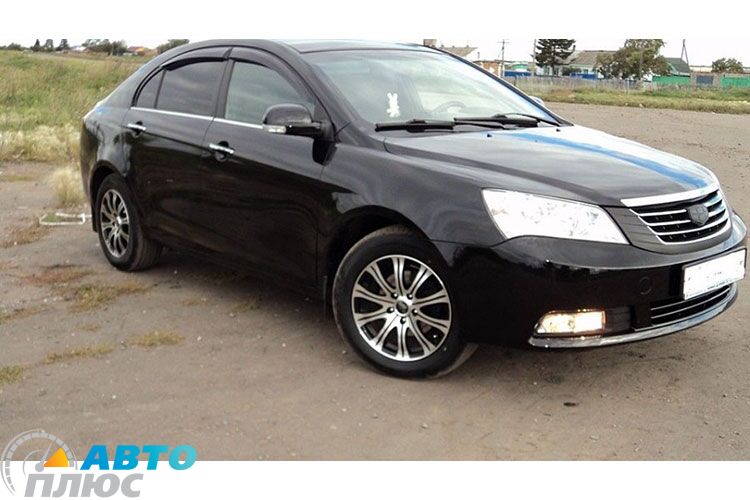 Ветровики для автомобиля Geely Emgrand (EC7) 2011- Sedan (Cobra Tuning)